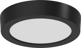Mexen LDSR, LED stropní svítidlo, průměr 17 cm, 12W, studená - 6500K, 960 lm, černá - L212-017-1265-70