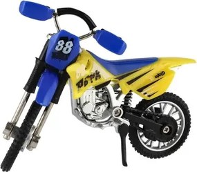 TEDDIES Prstová motorka kov/plast 12 cm / 2 barvy / Na kartě / od 3 le