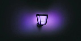 PH 17439/30/P7 Hue LED White and Color Ambiance Venkovní nástěnné svítidlo Philips Econic 17439/30/P7 černé 2200K-6500K RGB - PHILIPS HUE (915005732101)