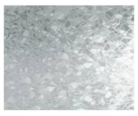 Samolepicí statická fólie Premium na sklo, transparentní, Splinter, 45 cm x 15 m