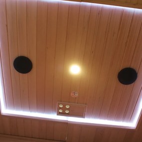 BPS-koupelny Kombinovaná sauna 2v1  - Infrasauna + finská sauna 180x160, 4-5 osob