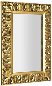Sapho, ZEEGRAS zrcadlo v rámu, 70x100cm, zlatá, IN448