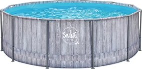 Swing FRAME GreyWood 3,66x1,07M + Skimmer mount