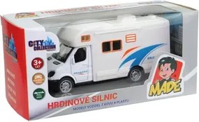 MaDe 10699 - Obytné auto kovové, zpětný chod, 11 cm