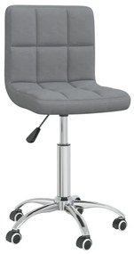 Otočná kancelářská židle světle šedá textil,  334313 HangarStore.cz