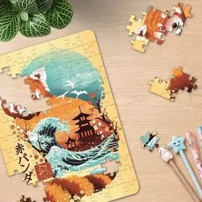 RAVENSBURGER Puzzle se stojánkem Zvířecí legendy / 3x100 dílků / od 10
