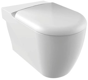 Sapho GRANDE WC mísa XXL pro kombi, spodní/zadní odpad, bílá GR360.11CB00E.0000