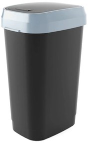 KIS Odpadkový koš Dual Swing Bin L černý, 50 L