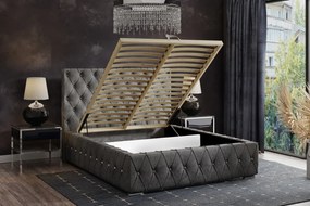 Postel MODEL 06 120x200 bordó - MAGIC VELVET 2229