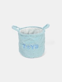 Sinsay - Úložný koš s nápisem TOYS - světle modrá