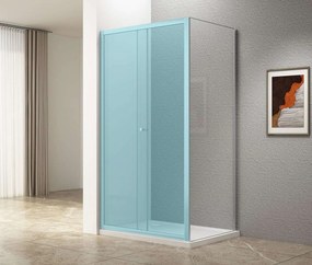 Aqualine Ugga - Sprchová stěna 185x80 cm, čiré sklo ATP80