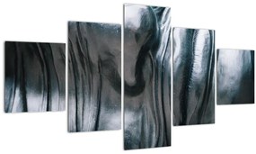 Obraz - Obličej z oceli (125x70 cm)