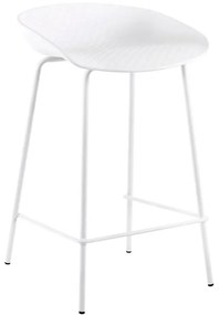 Barová židle atten 65 cm bílá MUZZA