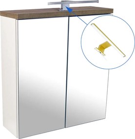 Comodo Zrcadlová skříňka Orion W 60 ZS LED-G s osvětlením Any LED 30 G, zlatá
