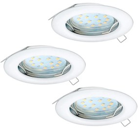 Eglo | Eglo 94235 - SADA 3x LED Podhledové svítidlo PENETO 3xGU10-LED/3W/230V | EG94235