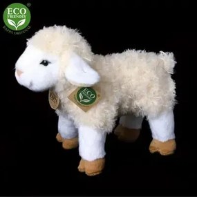 RAPPA Plyšová ovce 23 cm / ECO-FRIENDLY / od 0 měsíců