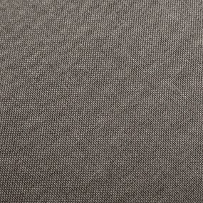Barové židle 2 ks světle šedé textil 289367