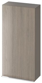 Cersanit - VIRGO závěsná skříňka 40cm, šedá-chrom, S522-037
