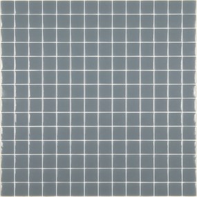 Hisbalit Skleněná mozaika šedá Mozaika 317A MAT 2,5x2,5 2,5x2,5 (33,33x33,33) cm - 25317AMH