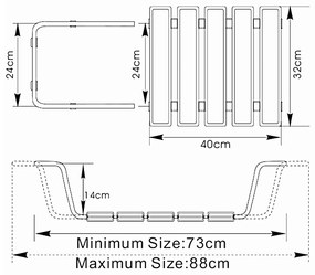 Sapho, Vanové sdátko, bílé, AE549