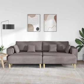 Pohovka 3 ks Taupe textil 3335167