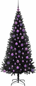 Vánoční stromeček Černá 180 cm PVC 3396484