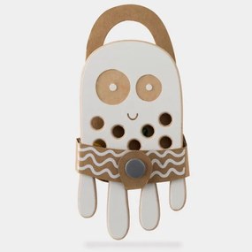 milin Montessori dřevěná prepletacia hračka - chobotnička