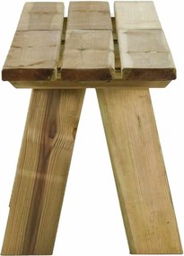 Zahradní lavice 220 cm impregnované masivní borové dřevo 318175
