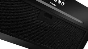 Amica OMP6255BG černá / Digestoř / vestavná / 389 m3/h / 3 rychlosti /