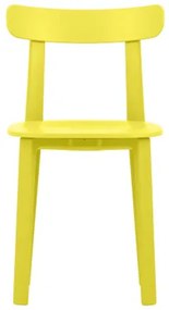 All Plastic Chair žlutá Vitra
