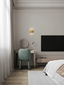 Minimalistické nastěnné svítidlo Oti Zlatá