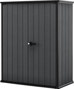 Zahradní skříň KETER Cortina Alto - 170,4 x 140 x 73,6 cm - Dark grey