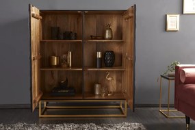 Highboard Scorpion 120 cm mango černá / 39910