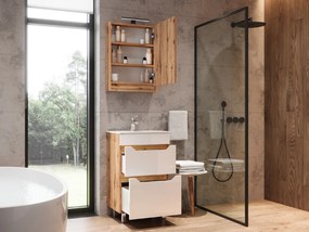 Lavedo Neo Wotan Oak 50 koupelnová skříňka s umyvadlem