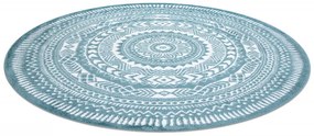 Dywany Łuszczów Kusový koberec Napkin blue kruh - 140x140 (průměr) kruh cm