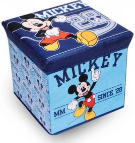 Úložný box na hračky Mickey Mouse s víkem