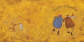 Obraz na plátně - Sam Toft, Carrying On Regardless II