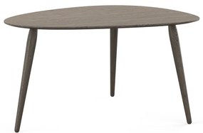Odkládací stolek Play Trioval z dubového masivu- Ø90 Rozměry:: 90x38cm, typ dřeva:: tmavý dub