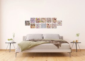 Samolepka na zeď Kreativní Set | 65 x 85 cm | DF1061
