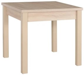 Drewmix jídelní stůl MAX 9 deska stolu bílá, nohy stolu grandson