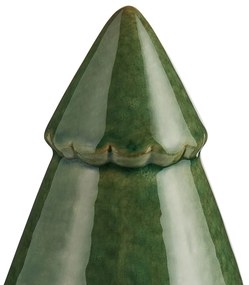 X-MAS Jedle 16 cm - tm. zelená