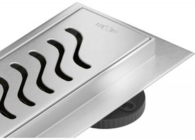 Mexen Flat M09 lineární odtok 60 cm, inox - 1028060-15
