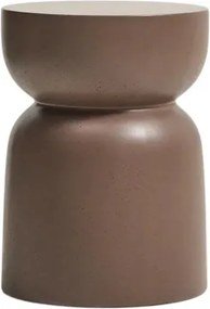 Betonový kulatý zahradní stolek ø 32 cm Garbet – Kave Home