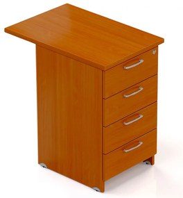 Kontejner Visio 70 x 47 cm - 4 zásuvky, třešeň