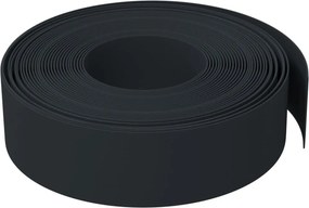 Travní lem černý 10 m 15 cm polyethylen 154397