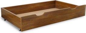 Úložný box pod postel 98 cm, dub