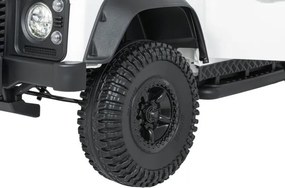 Elektrické autíčko Land Rover Defender 110 SVX bílé