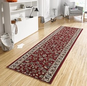 Hanse Home, Běhoun Basic 102487, 80x300, červená, chodba / předsíň
