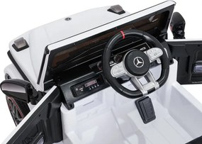 Elektrické autíčko Mercedes G63 AMG LIFT bílé