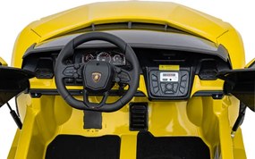 Elektrické autíčko Lamborghini Revuelto XL žluté